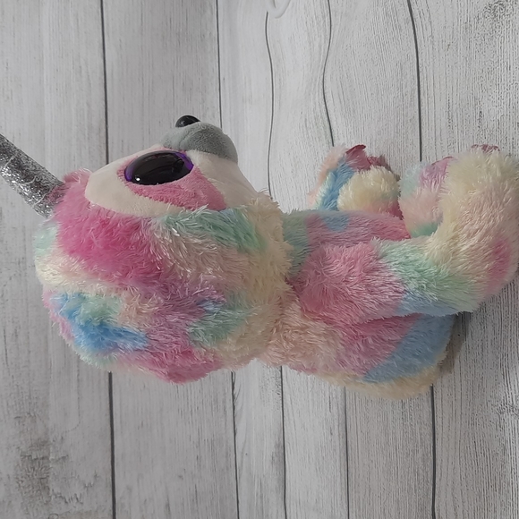 Ty | Toys | Ty Beanie Boo Cooper Unicorn Sloth Tie Dye Plush | Poshmark